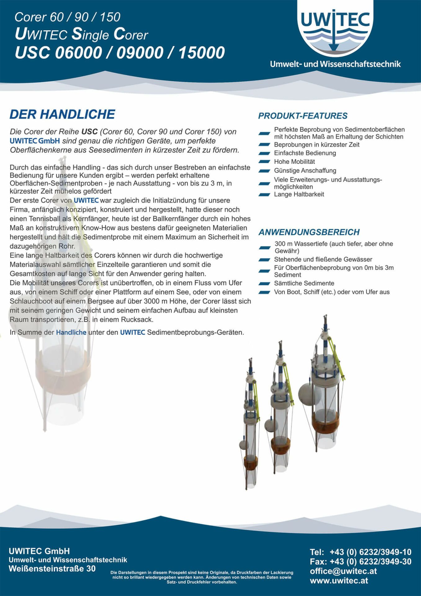 Corer 60 / USC 06000 - UWITEC
