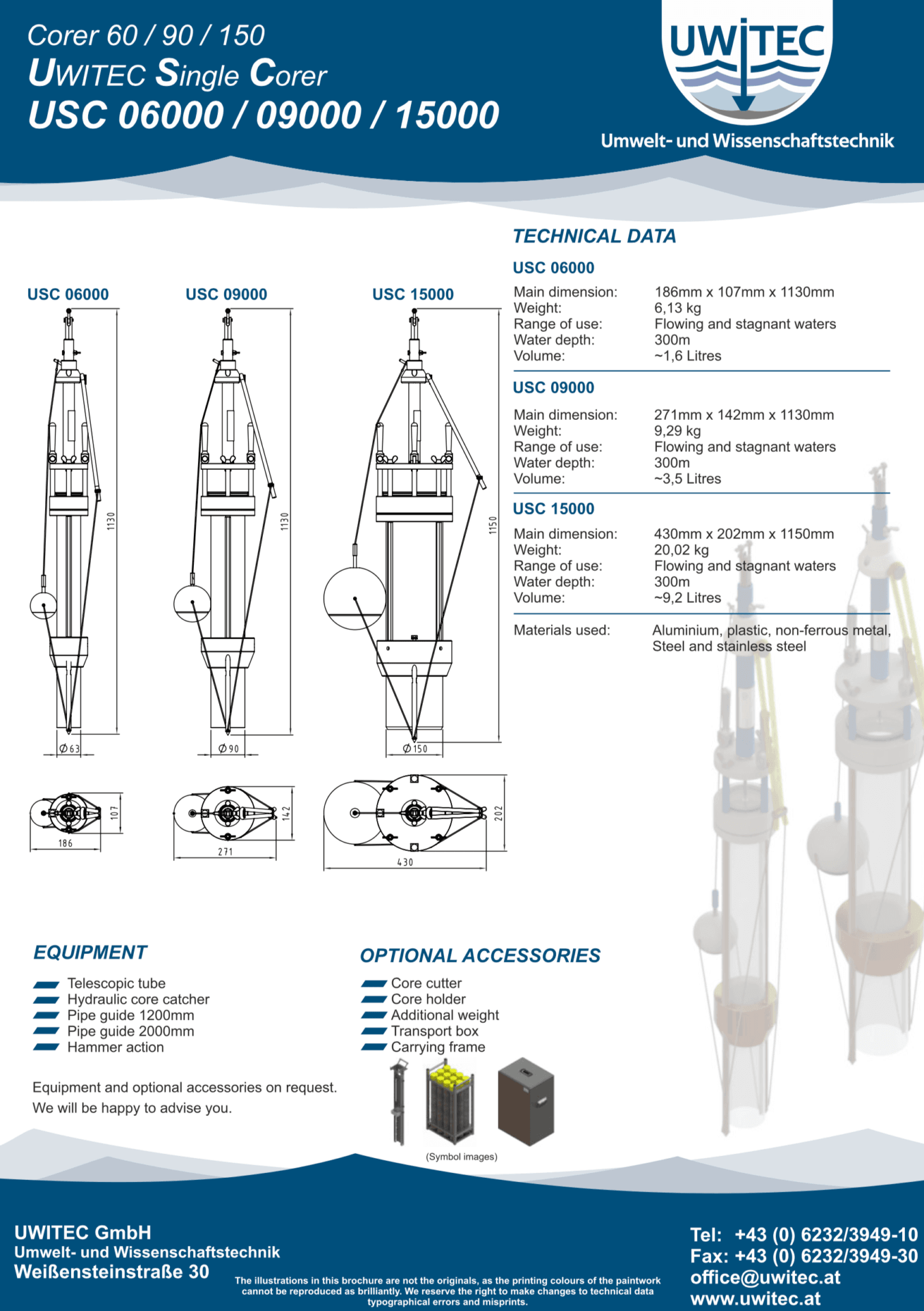 Corer 60 / USC 06000 - UWITEC
